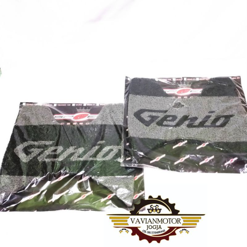 Jual KARPET MOTOR ALAS PIJAKAN KAKI MOTOR MATIC HONDA GENIO | Shopee ...