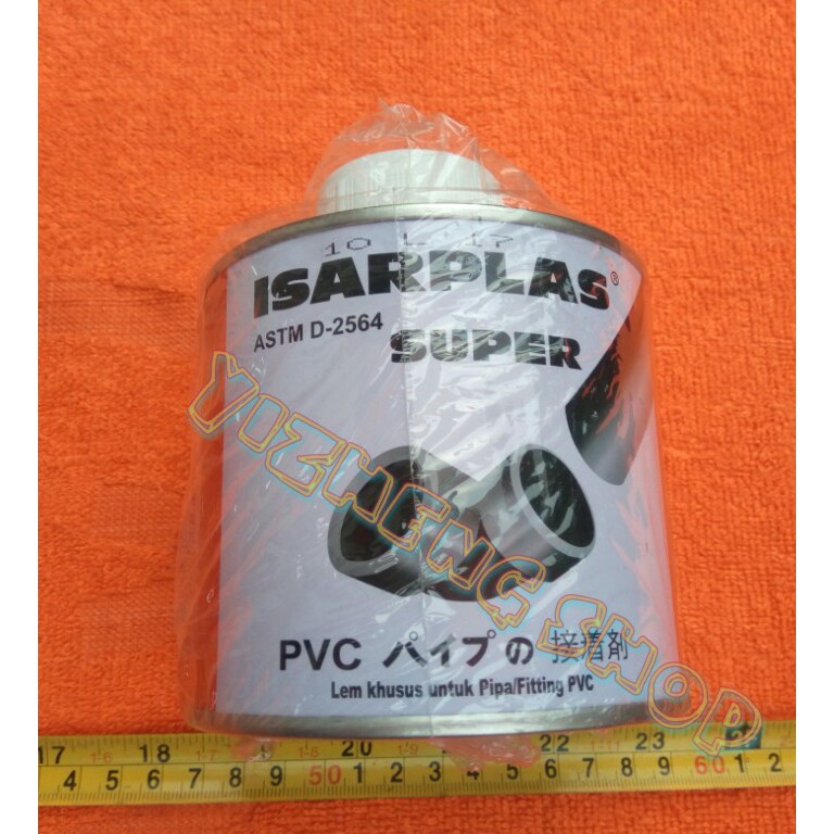 Jual LEM PVC ISARPLAS 400g KALENG | Shopee Indonesia