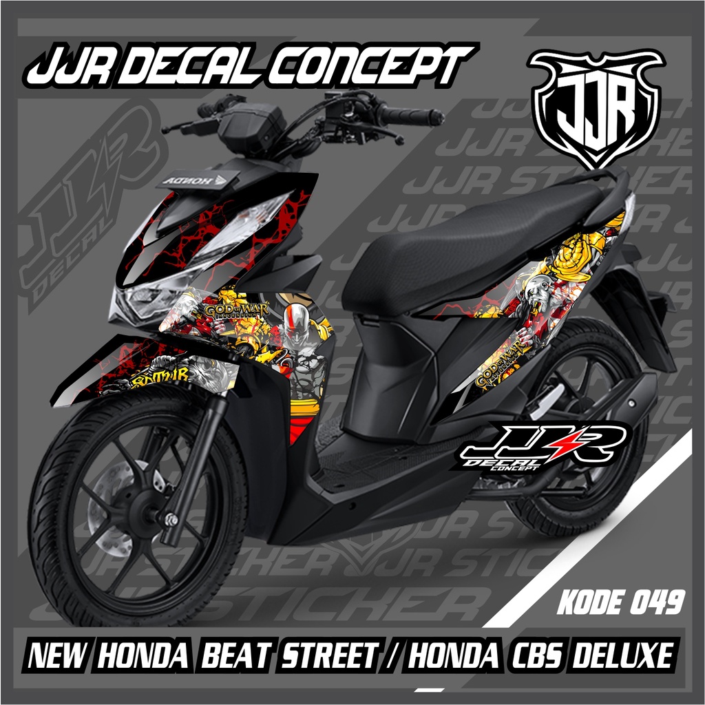 Jual decal stiker new Beat Street - beat Deluxe 2020-2021 full body ...