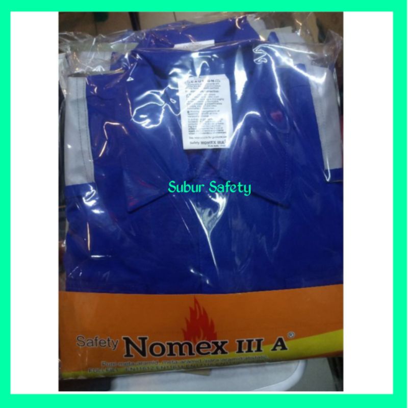 Jual baju coverall nomex III A / Baju coverall anti percikan api ...