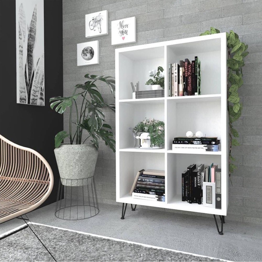 Jual Rak Buku Lemari Book Shelf Pajangan Buku Action Figure Foto Boneka ...