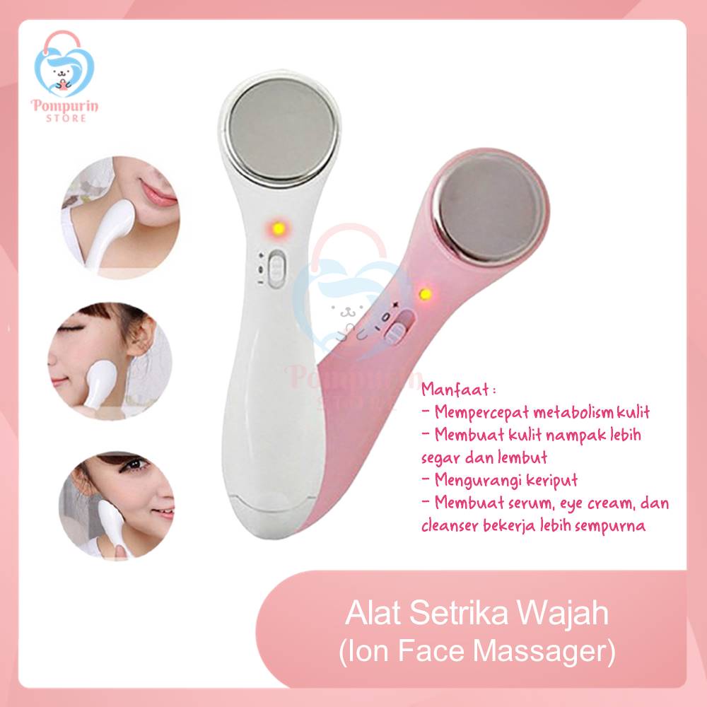 Jual Setrika Wajah (Ion Face Massager) - Alat Setrika Wajah Kecantikan ...