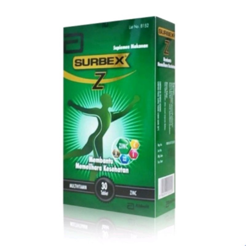 Jual Surbex Z Multivitamin Box (Isi 30 Tablet) | Shopee Indonesia