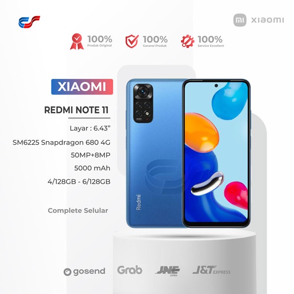 Jual Xiaomi Redmi Note 11 4/128GB - Qualcomm SM6225 Snapdragon 680 ...