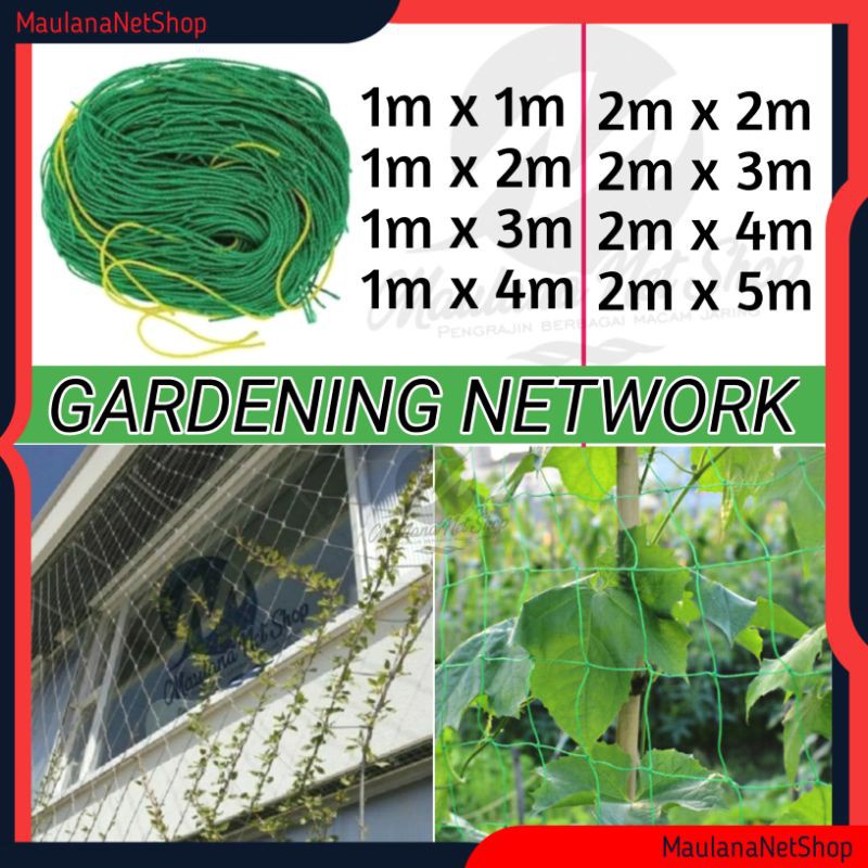 Jual Jaring Tanaman Rambat Sayuran Buah Anggur/Jaring Tanaman Rambatan ...
