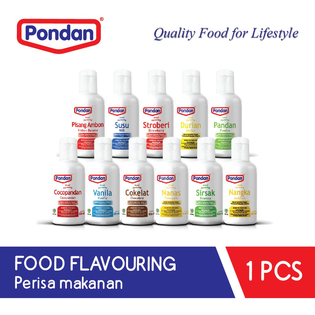 Jual Pondan Pasta Perisa dan Pewarna 60ml | Shopee Indonesia