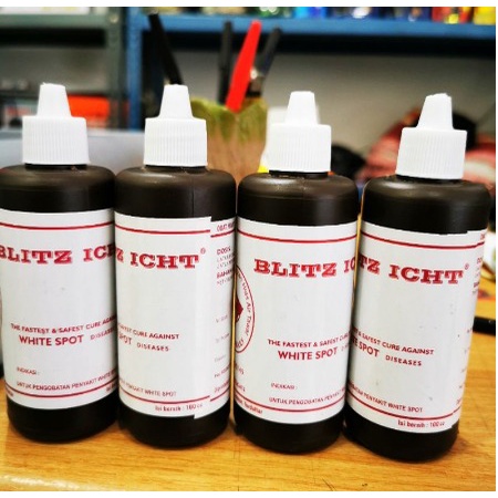 Jual BLITZ ICHT WHITE SPOT 100cc AQUARIUM | Shopee Indonesia