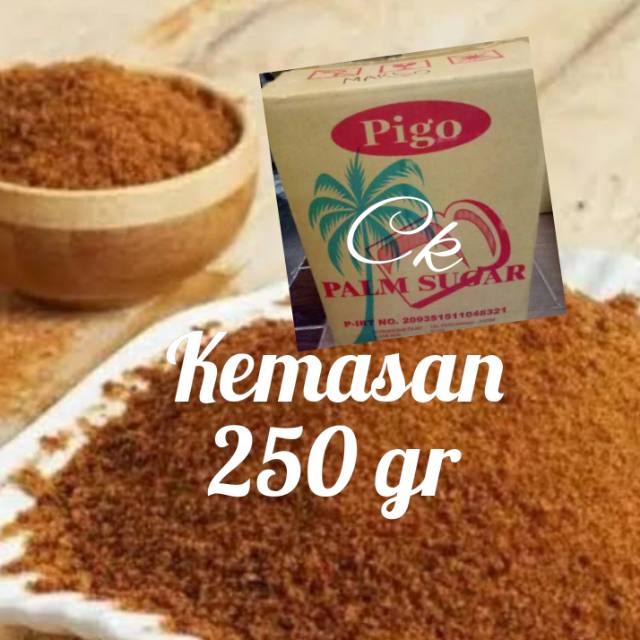 Jual Gula Aren-Gula Palem-Palm Sugar PIGO 250 gr | Shopee Indonesia