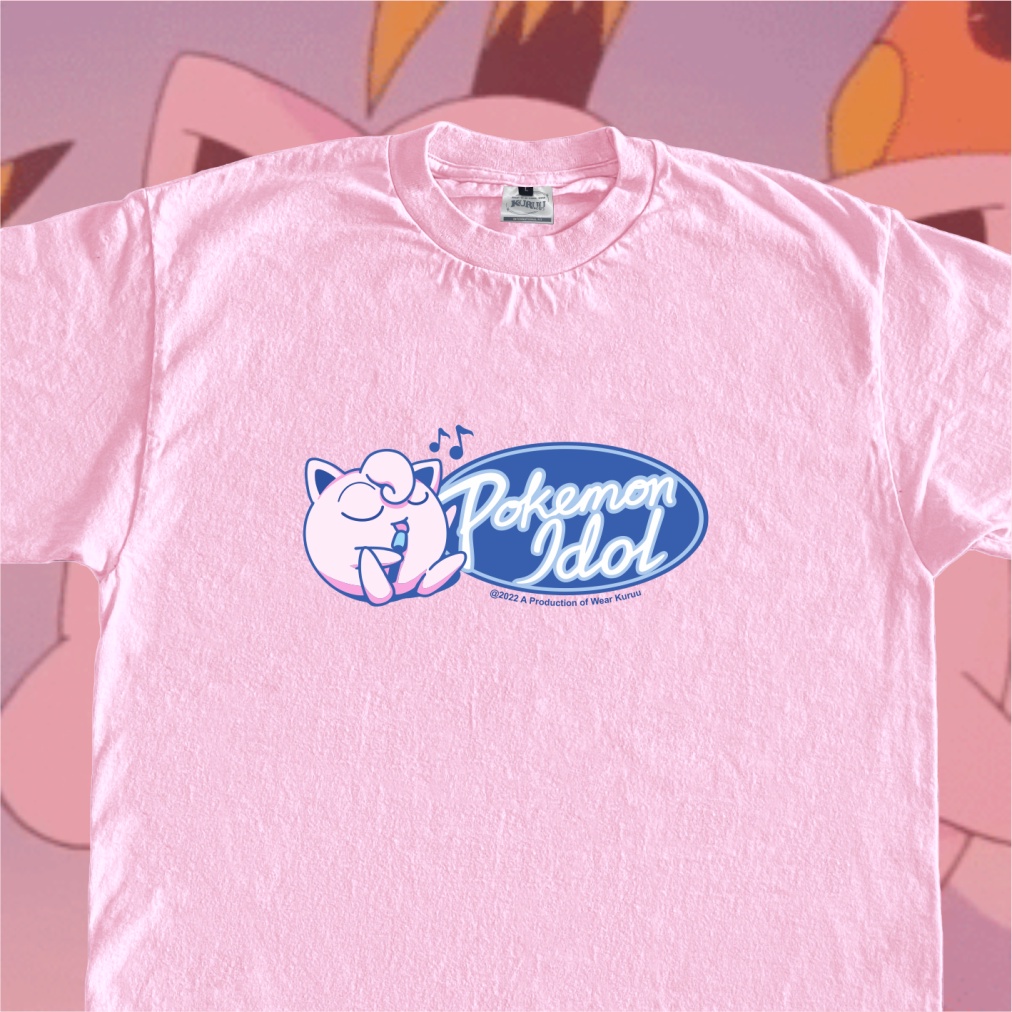 Jual Baju Kaos Anime Pokemon - Kuruu Jigglypuff Idol Tee | Shopee Indonesia Jual Baju Kaos Anime Pokemon - Kuruu Jigglypuff Idol Tee | Shopee Indonesia