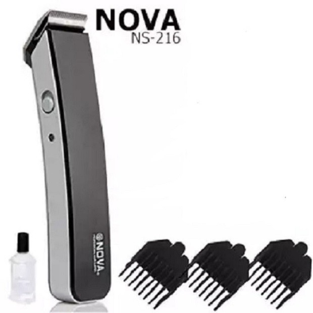Jual Hair cliiper & Beard Trimmer nova NS216 alat cukur rambut nova NS ...