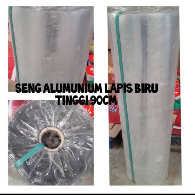 Jual Seng Alumunium Lapis biru Panjang 50 Mtr | Shopee Indonesia