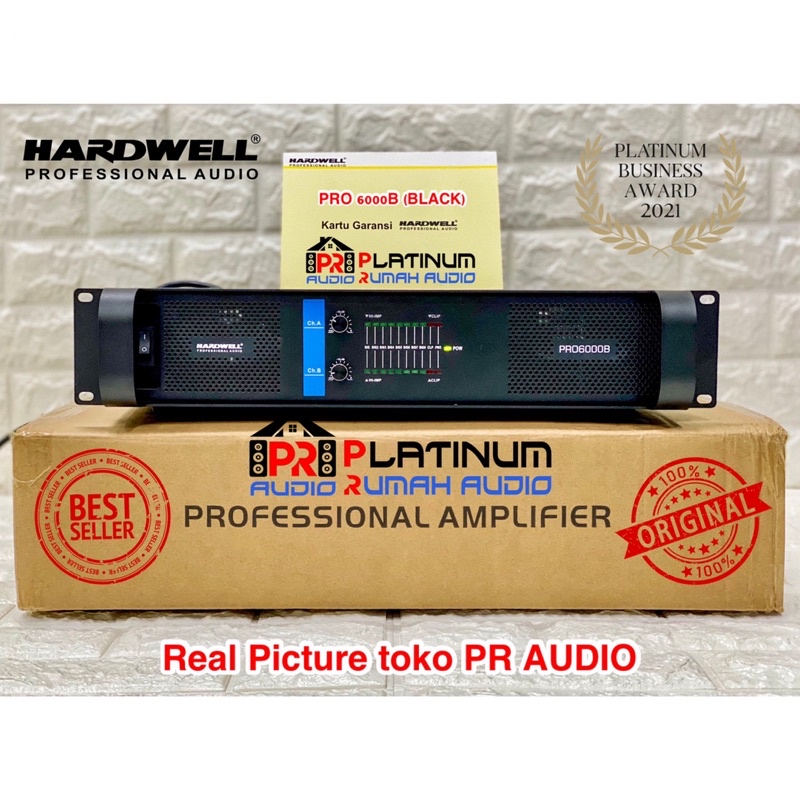 Jual Power Amplifier HARDWELL PRO 6000B / PRO6000B / PRO 6000 B ...
