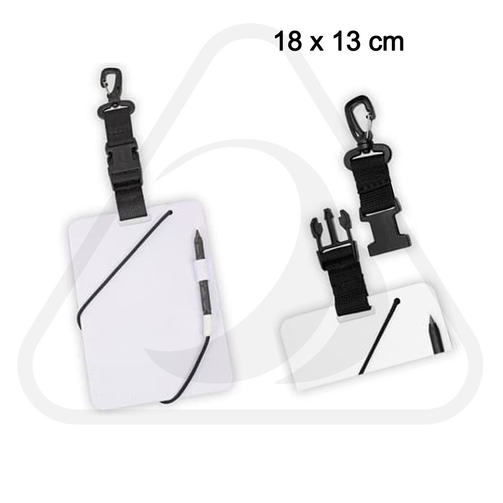 Jual Alat Selam Scuba Diving Writing Slate With Quick Release Clip ...