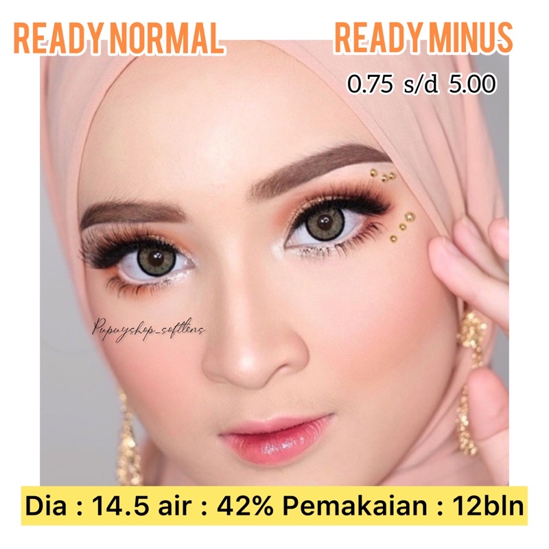 Jual SOFTLEN DC1 MAKI BROWN DREAMCOLOR MINUS NORMAL | Shopee Indonesia