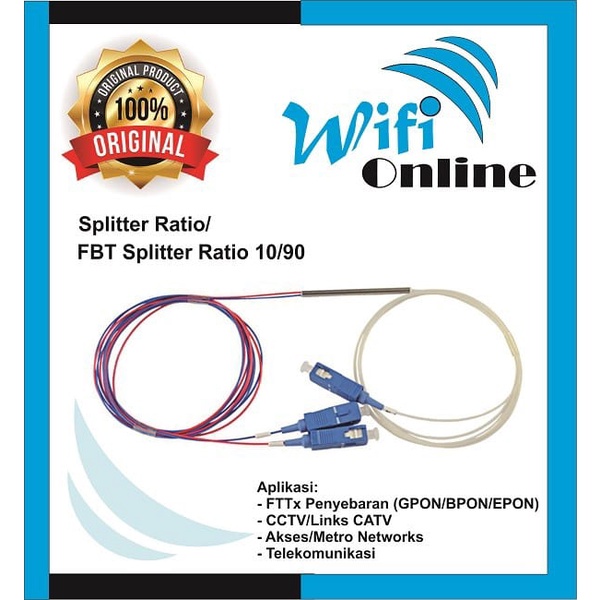 Jual Splitter Ratio/FBT Splitter Ratio 10/90 | Shopee Indonesia