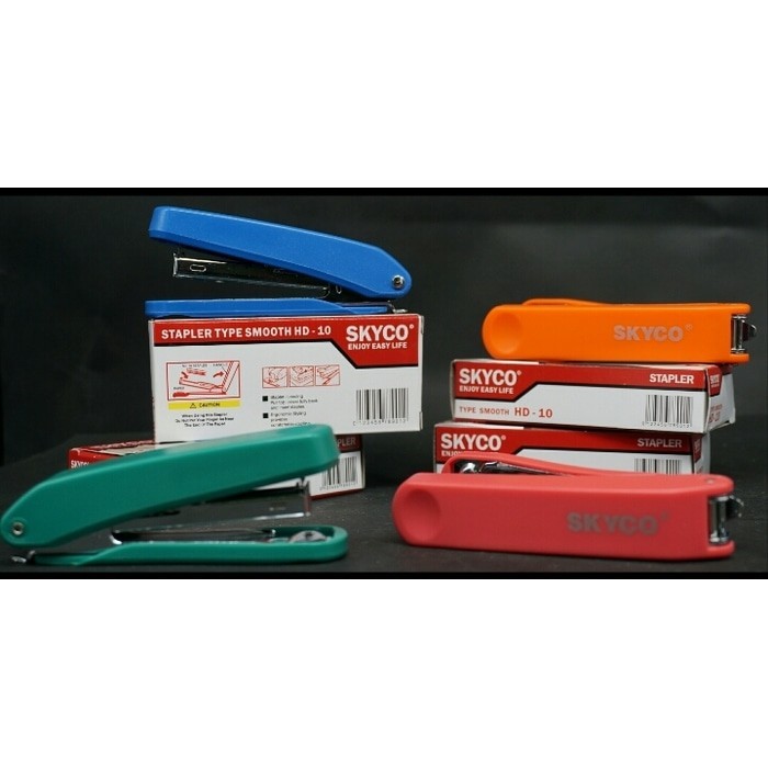 Jual Stapler HD 10 Skyco free 1 kotak isi staples | Shopee Indonesia