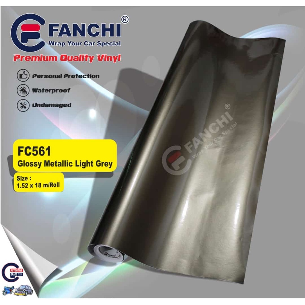Jual Sticker Fanchi Glossy Metalic 50cm (rol ) | Shopee Indonesia