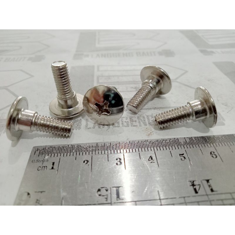 Jual Baut Body M6 x 13 Nekel | Shopee Indonesia