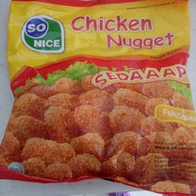 Jual Nugget so nice 250 gram | Shopee Indonesia