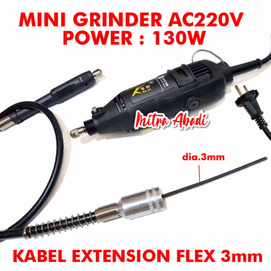Jual Alat Mini Grinder Engraving Drill / Gerinda Ukir Grinding AC 220V ...