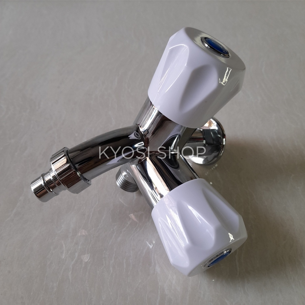 Jual Kran Cabang Soligen Keran Shower Dobel S10 | Shopee Indonesia