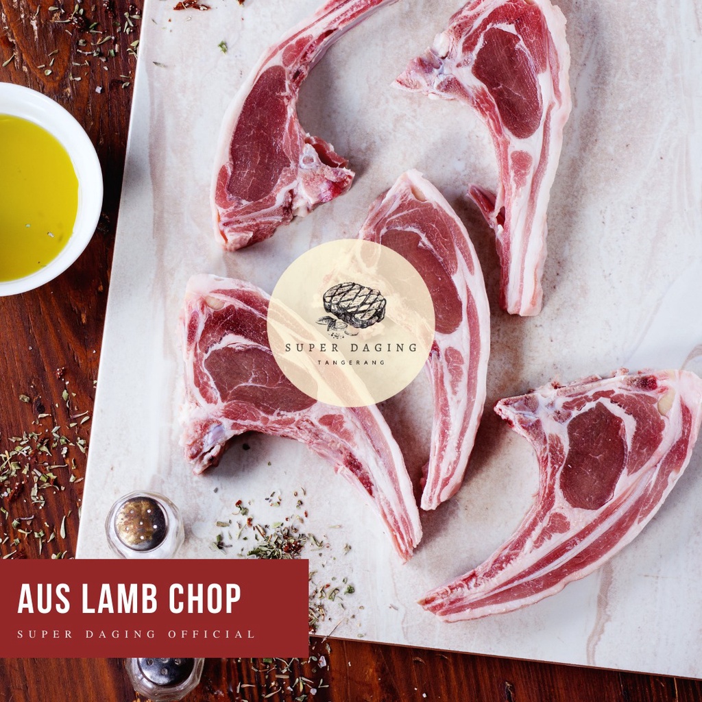 Jual Daging Domba Muda / AUS Lamb Chop - 250g | Shopee Indonesia