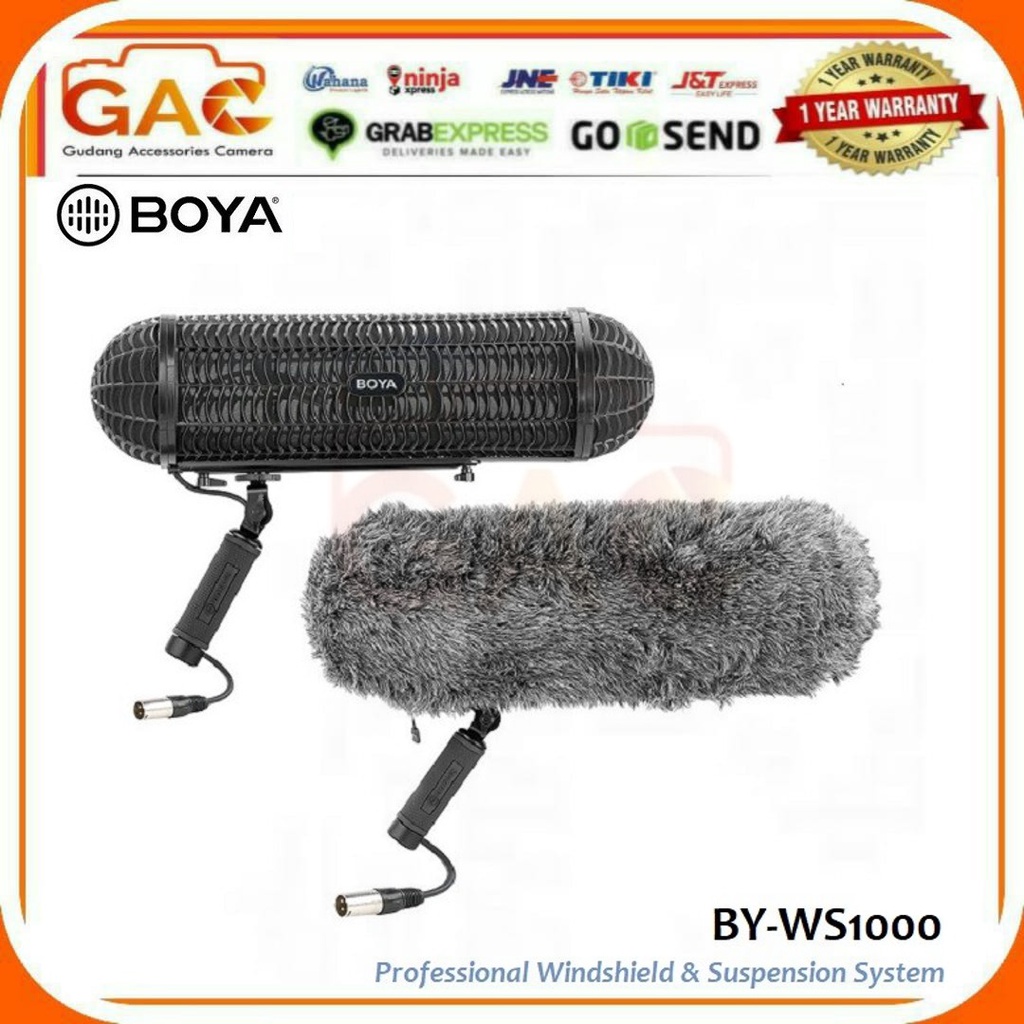 Jual BOYA BY-WS1000 Professional Windshield & Suspension System | Shopee Indonesia