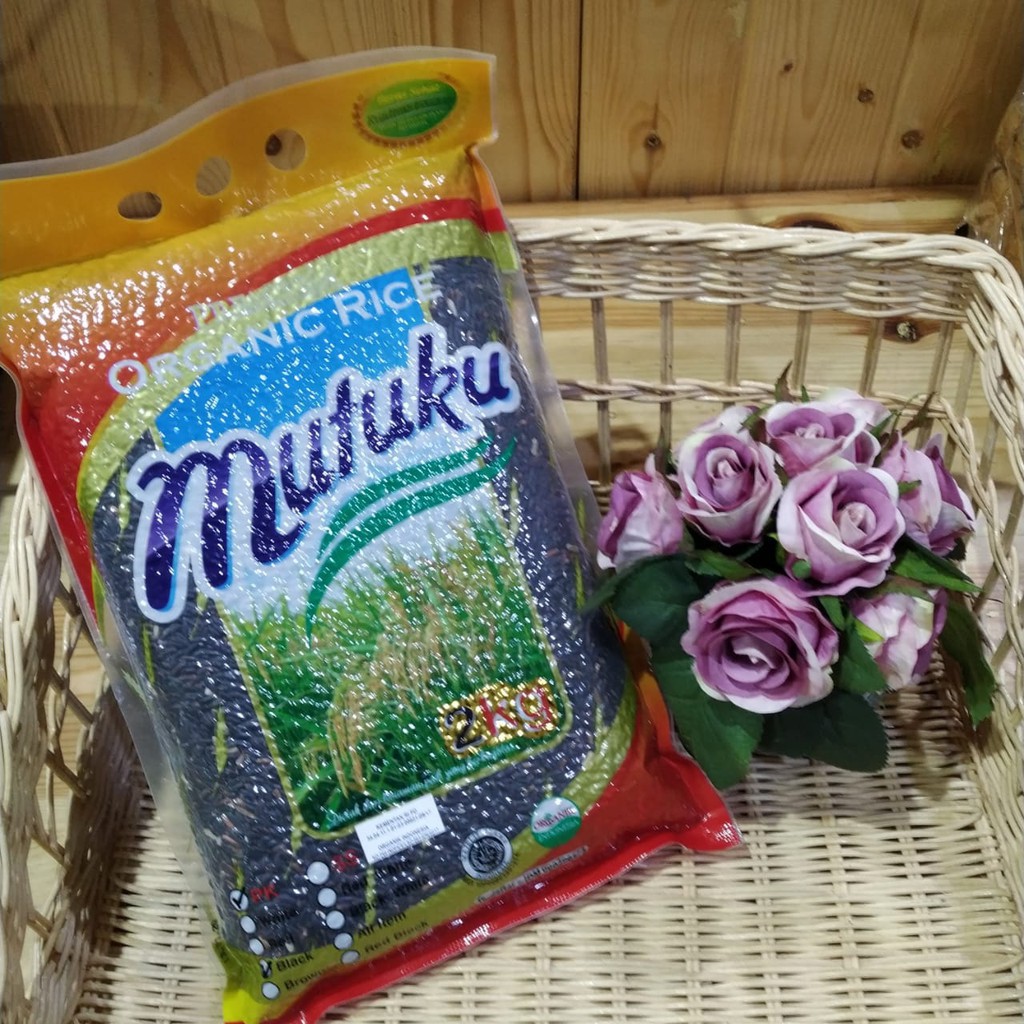 Jual MUTUKU ORGANIC BLACK RICE, 2KG | Shopee Indonesia