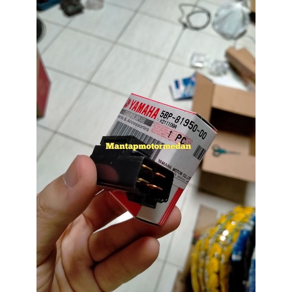 Jual Relay Otomatis Stater Start Assy Scorpio Original Yamaha 5BP-81950 ...
