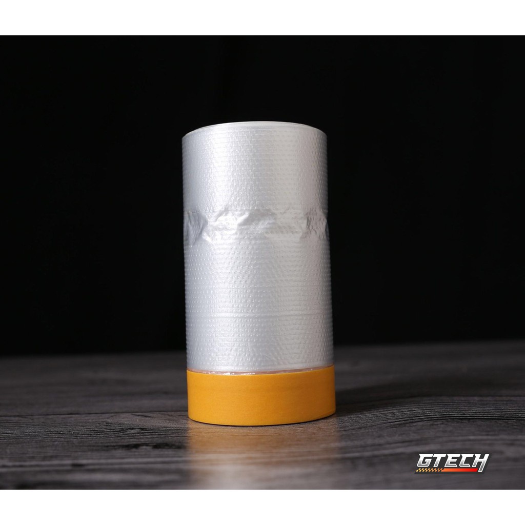 Jual Masking Plastik - Masking Tape - Plastik Pengganti Koran | Shopee ...