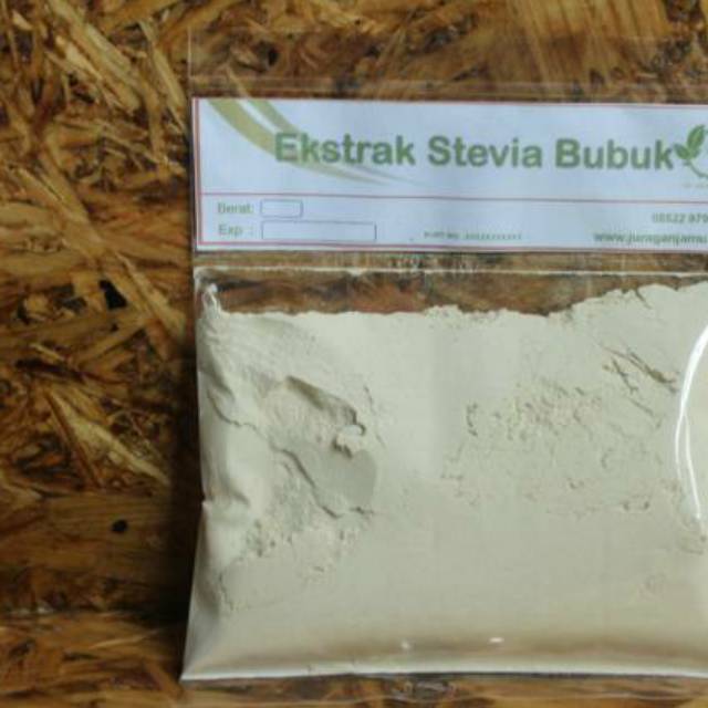 Jual 50gr Stevia Gula bubuk / Ekstrak stevia | Shopee Indonesia