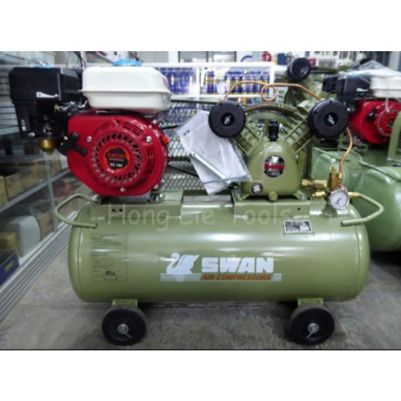 Jual Swan Compressor Kompresor 1/2 HP / PK + Motor Bensin RRC | Shopee ...