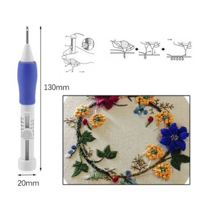 Jual Alat Sulam / Punch Needle / Alat Sulam Otomatis / Embroidery ...