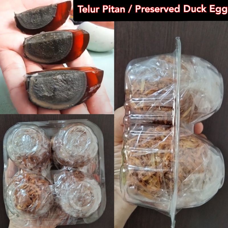 Jual Telur Bitan / Preserved Duck Egg / Telur Pitan / Century Egg ...