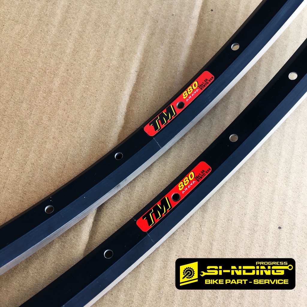 Jual Velg Rims Sepeda MTB Araya TM 880 CNC 26 Inch Lubang Hole 36 Alloy ...