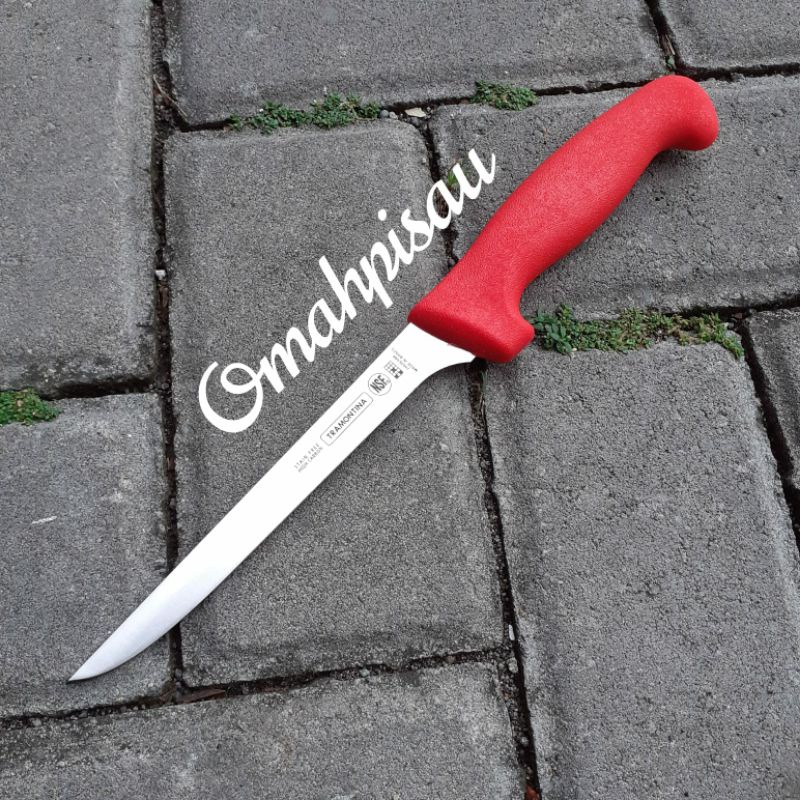 Jual Pisau fillet daging dan ikan / boning knife lurus ramping ...