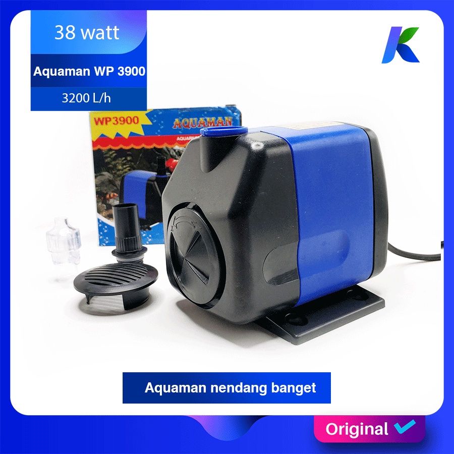 Jual Aquaman WP 3900 Pompa Air Aquarium Kolam 3200 Lh | Shopee Indonesia
