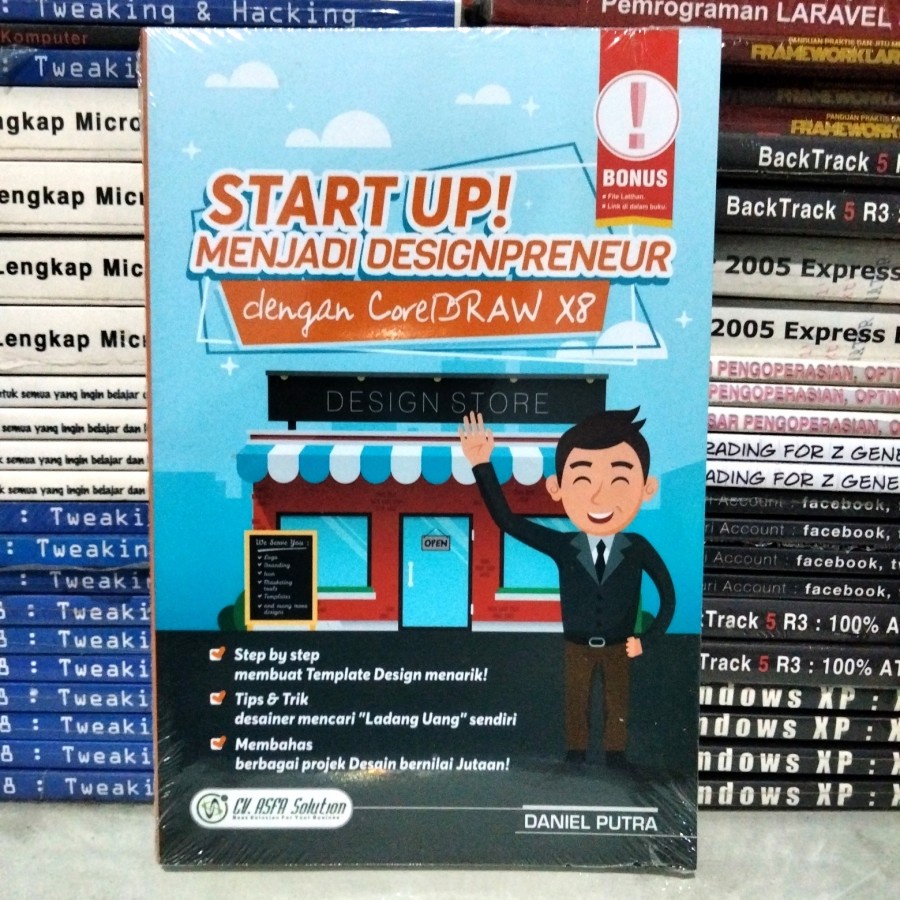 Jual BUKU START UP MENJADI DESIGNPRENEUR DENGAN CORELDRAW X8 | Shopee ...