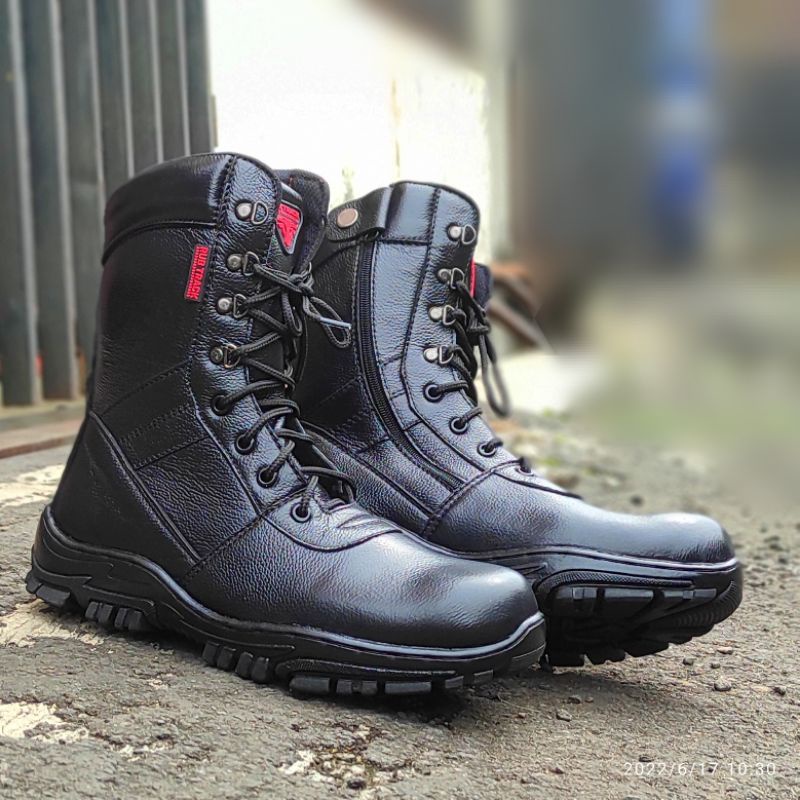 Jual Sepatu PDL safety ujung besi resleting RUBTRACK ORIGINAL | Shopee ...