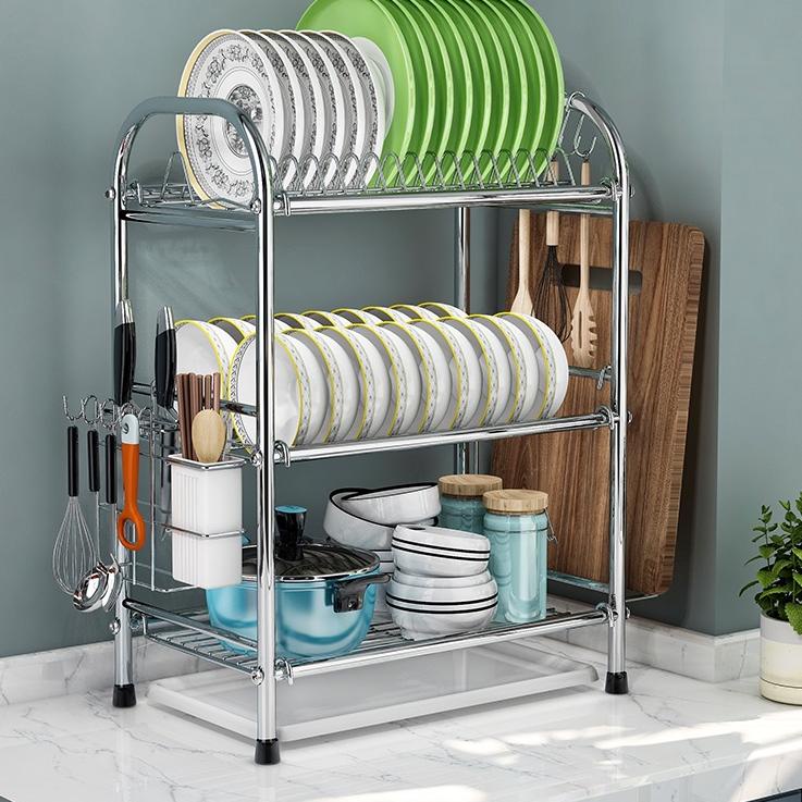 Jual Rak Piring Stainless Steel Rak Piring Wastafel Rak Dapur ...