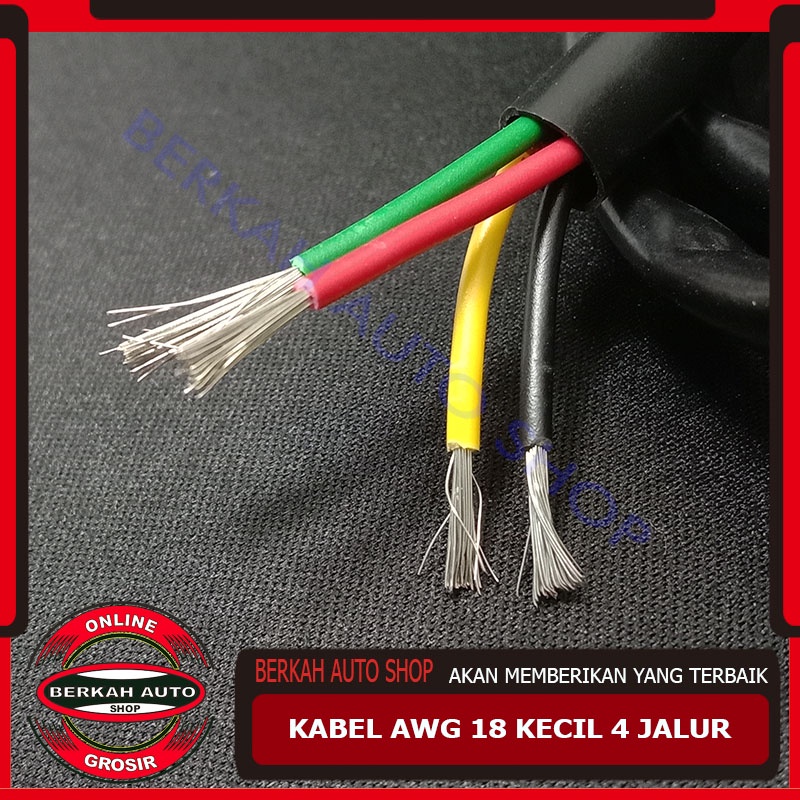 Jual Kabel AWG 18 Kecil 4 Jalur Original kualitas bagus | Shopee Indonesia