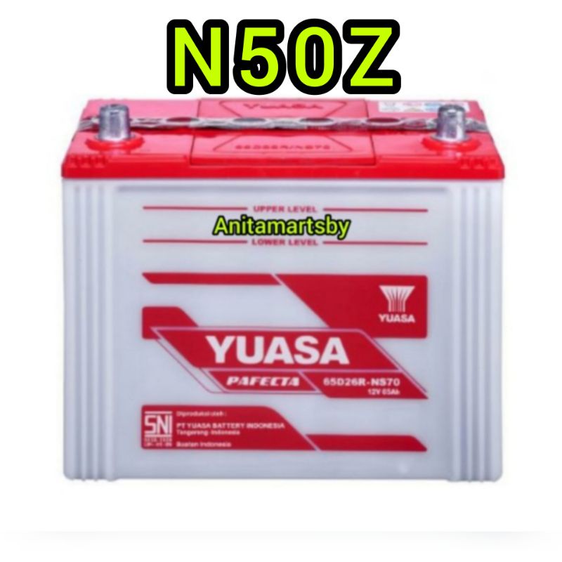 Jual accu / aki Yuasa pafecta n50z | Shopee Indonesia