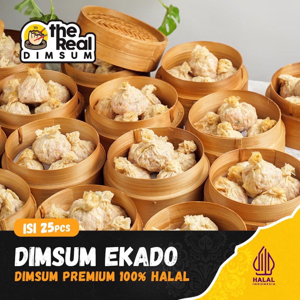 Jual Frozen Dimsum Ekado Isi 25 Halal Enak | Shopee Indonesia