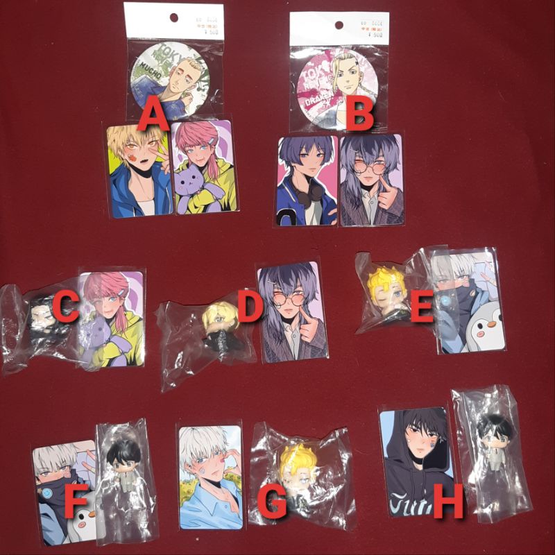 Jual (BACA KETERANGAN) READY ONEMUTAN TOKYO REVENGERS PHOTOCARD 6BAJI ...