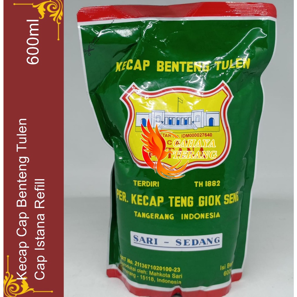 Jual Kecap Benteng Tulen Cap Istana 600ml / Kecap Teng Giok Seng ...