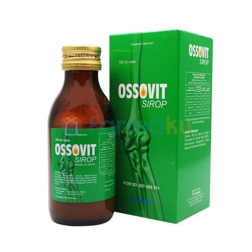 Jual Ossovit Syrup 100 ML vitamin tulang anak anak pertumbuhann ...