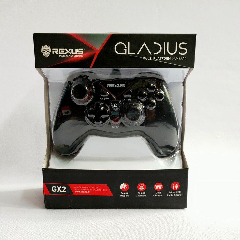 Jual Rexus Game Pad Multi Platform Gladius - GX2 | Shopee Indonesia