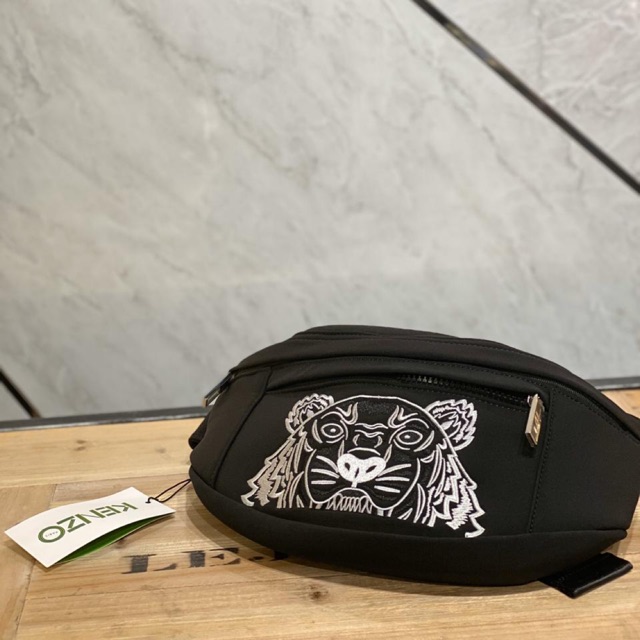 Jual Kenzoo Black bumbag | Shopee Indonesia