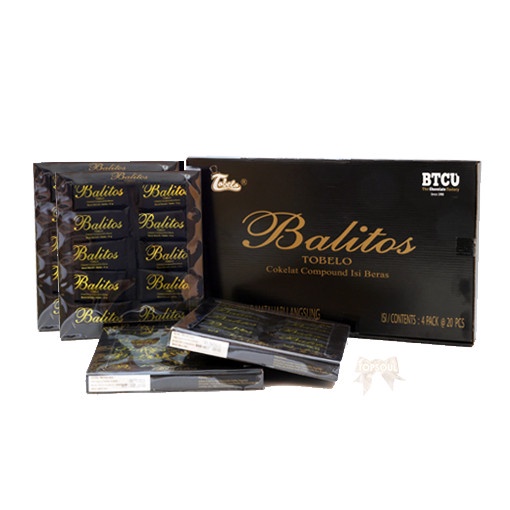 Jual Balitos Box Tobelo Choco Toss Stick Salut Cokelat Eksklusif Murah ...