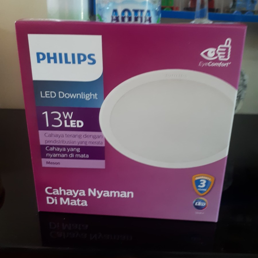 Jual Lampu Ceiling Led Philips Downlight Essential Meson 13w 13 Watt 59464 | Shopee Indonesia